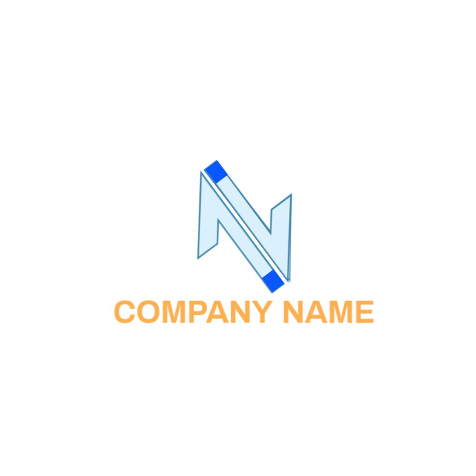 N Name Logo | Letter N Logo Design Template | PosterMyWall