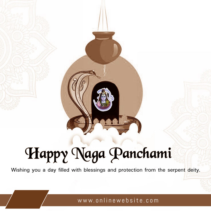Naag Panchami Instagram Post Template | PosterMyWall