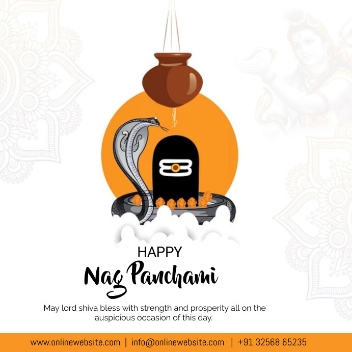 Copy of Nag Panchami Instagram Post | PosterMyWall