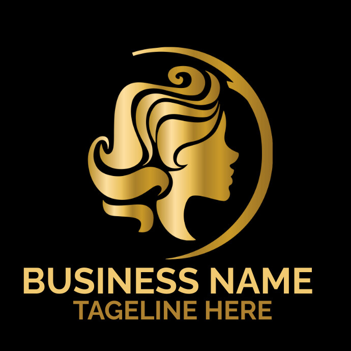 nail and spa logo, hair saloon and wig logo , Template | PosterMyWall