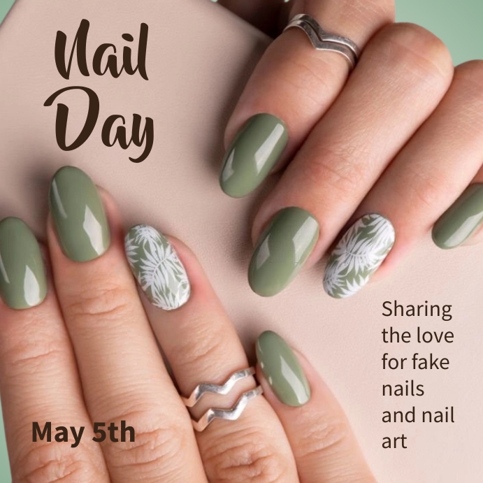Nail Day Template | PosterMyWall