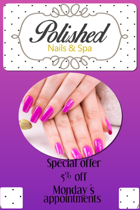 nail Template | PosterMyWall