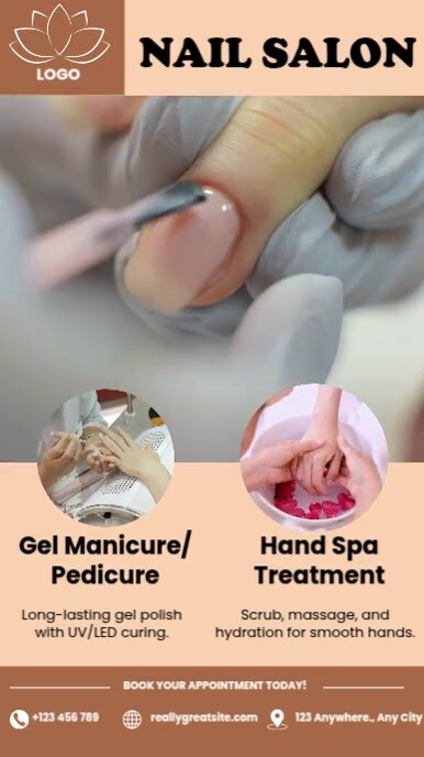 Nail Salon Offer Template | PosterMyWall