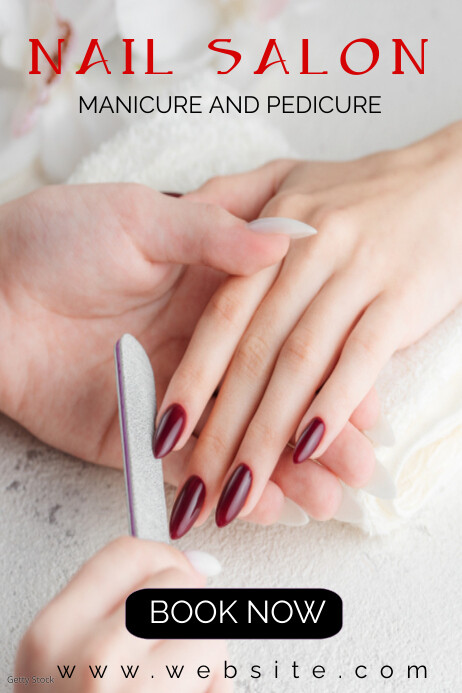 Nail salon poster Template | PosterMyWall