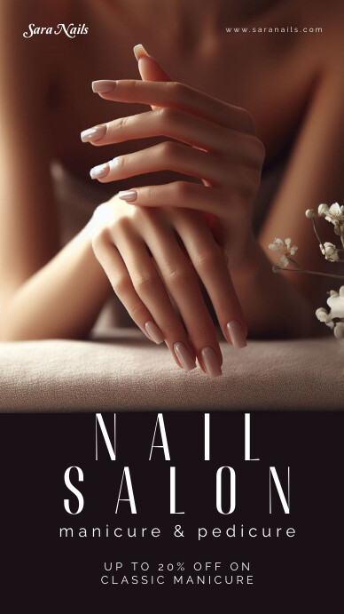 Nail Salon Services Instagram Ad Template | PosterMyWall