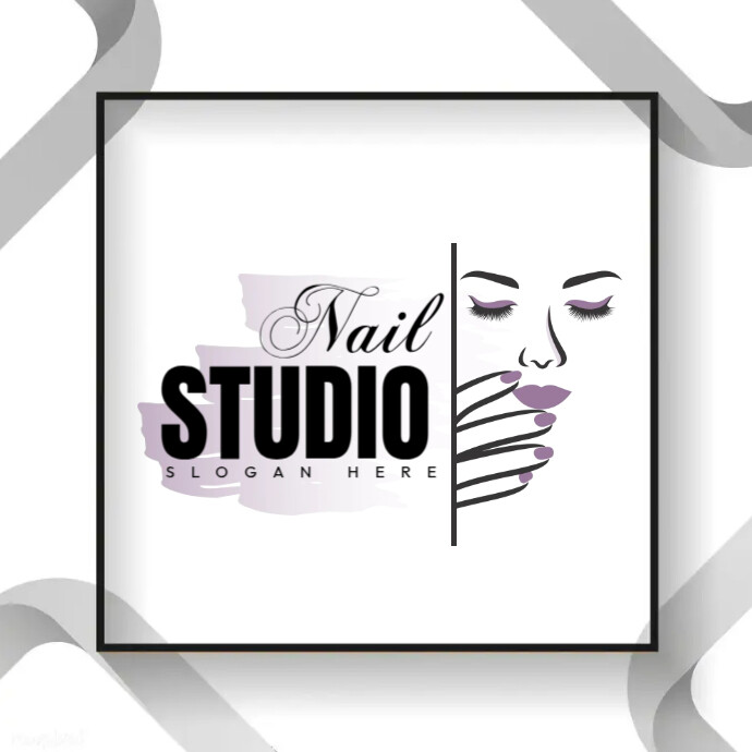 Nail Studio Logo Nail Studio Logo Stock Vector By ©Sini4ka 253499446