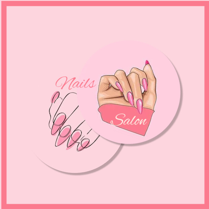 nail tech logo design Template | PosterMyWall