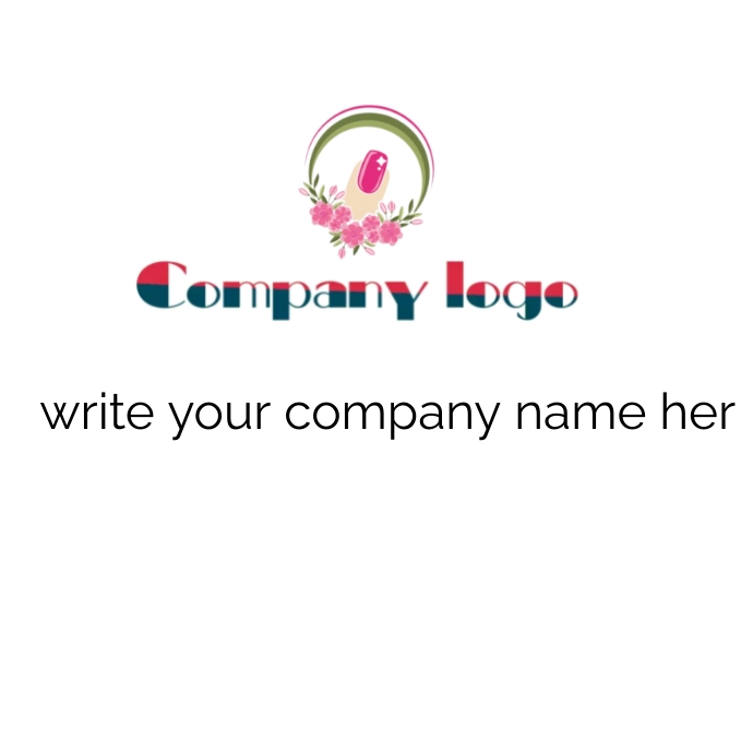Nails company logo design Template | PosterMyWall