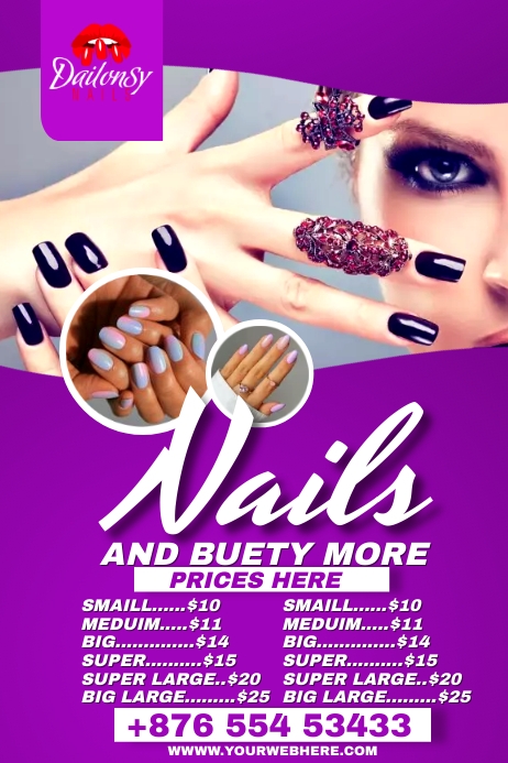nails Template | PosterMyWall