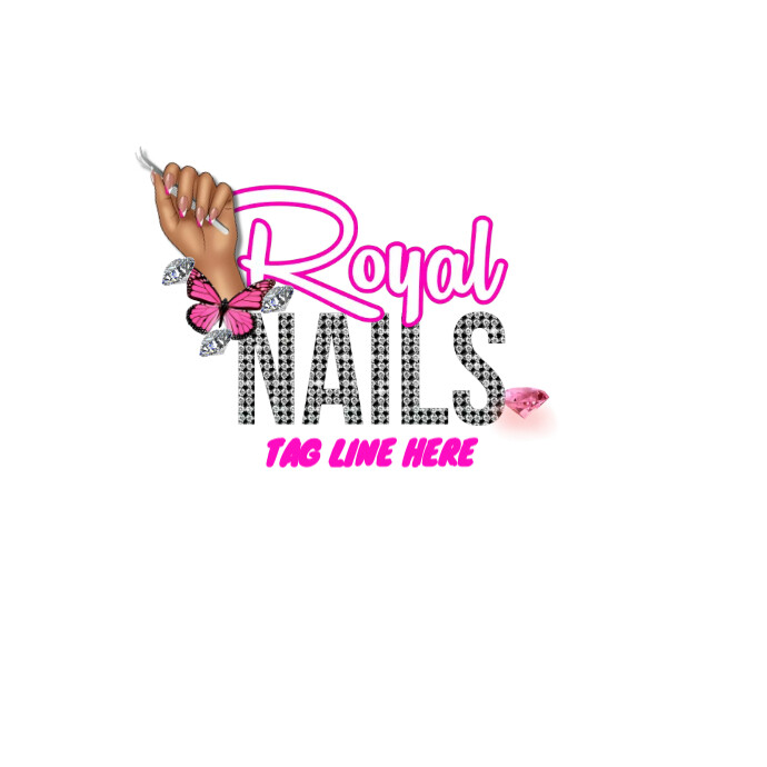 Nails logo Template | PosterMyWall