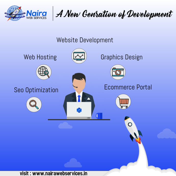 Naira Web Services Template | PosterMyWall
