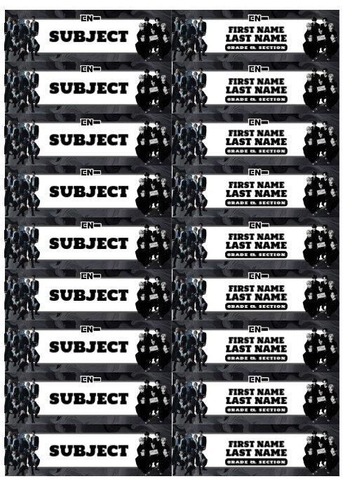 Plantilla de name tag 2025 design | PosterMyWall