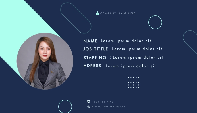 Name Tag Template | PosterMyWall