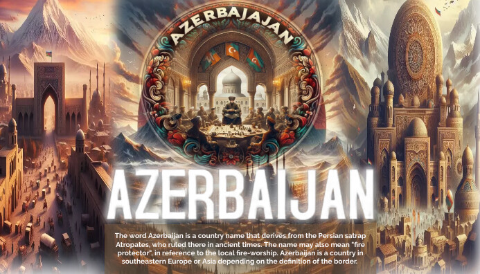 Names becomes Nations (azerbaijan) Template | PosterMyWall