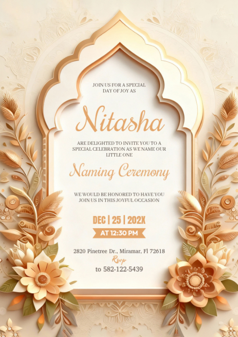 Naming Template A4 | PosterMyWall