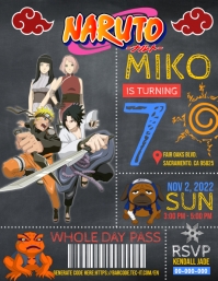 Naruto Template | PosterMyWall