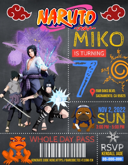 Copy of Naruto | PosterMyWall