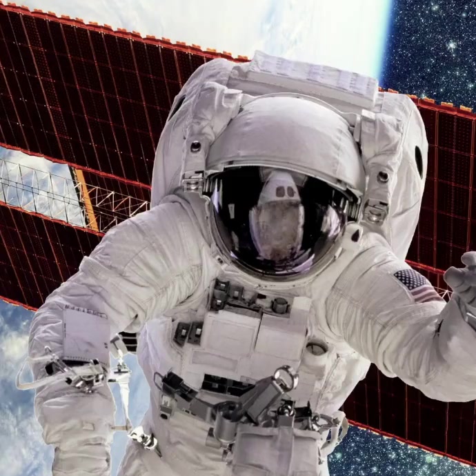 Copy of Nasa and earth man | PosterMyWall