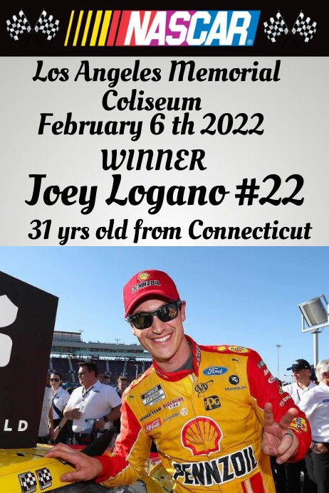 nascar poster template | PosterMyWall