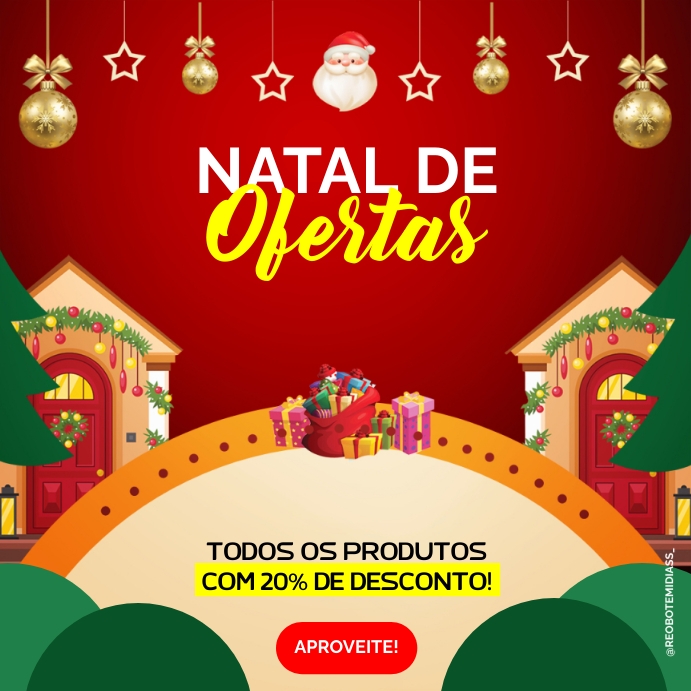 Natal de ofertas Template | PosterMyWall
