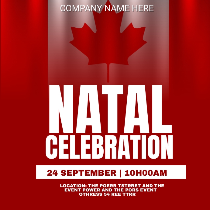 natal Template | PosterMyWall