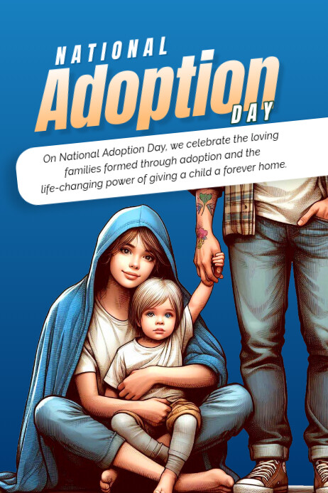 Copy of National adoption Day | PosterMyWall