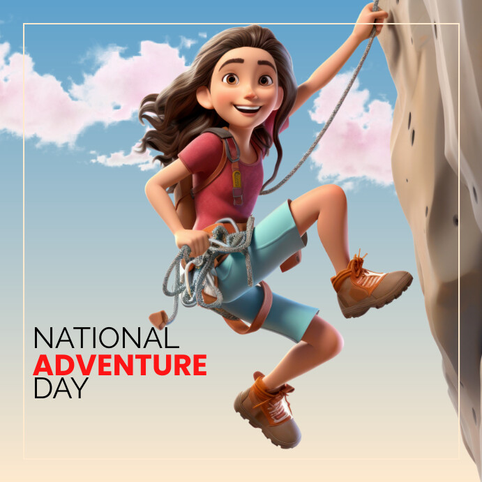 Copy of National Adventure Day Instagram Post | PosterMyWall