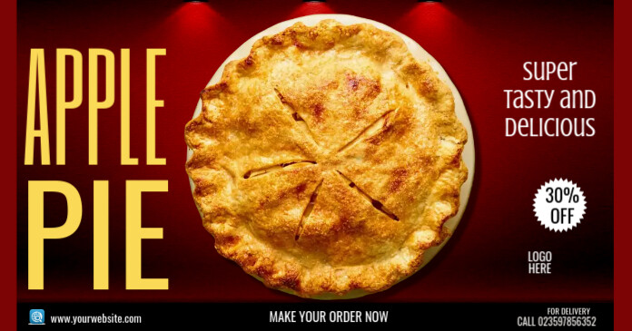 national apple pie day template | PosterMyWall