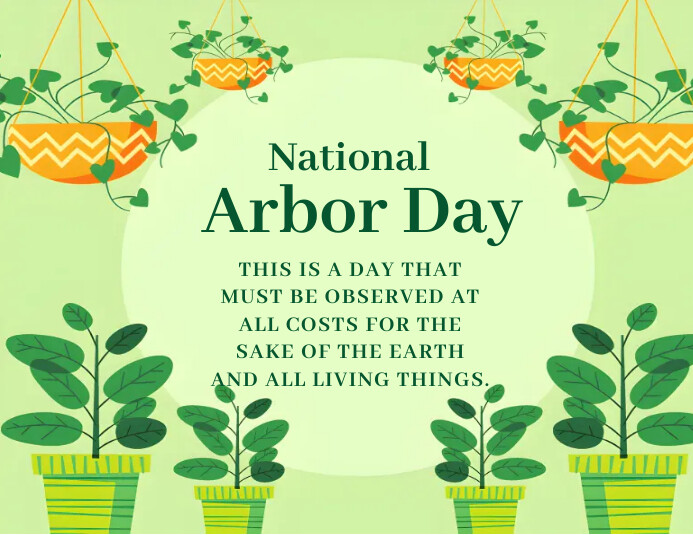 National Arbor Day Template | PosterMyWall