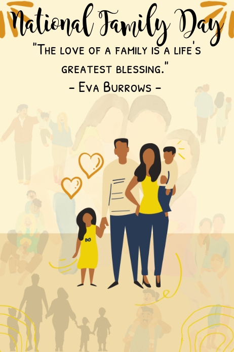 Copy of National family day | PosterMyWall