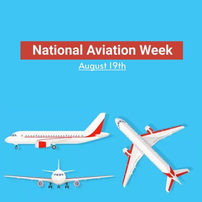 national aviation week Template | PosterMyWall