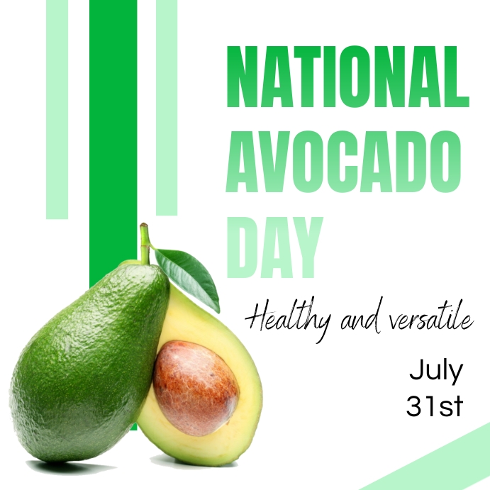 Plantilla de National Avocado Day | PosterMyWall