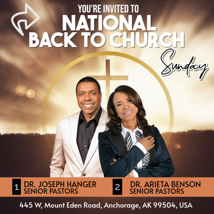 National Back to Church Sunday , back to church Template | PosterMyWall