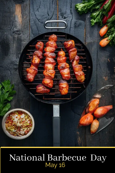 Copy of National barbecue Day | PosterMyWall