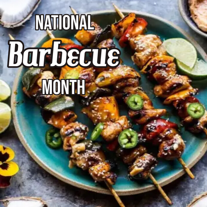 National barbecue month Instagram post Modelo | PosterMyWall