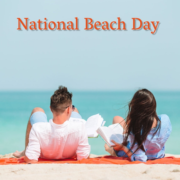 National Beach Day Template | PosterMyWall
