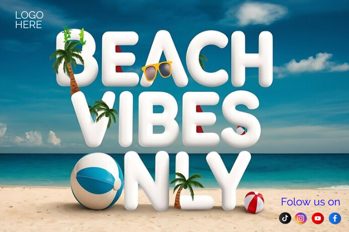 National Beach Day Poster Template | PosterMyWall