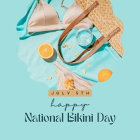National bikini day Template | PosterMyWall