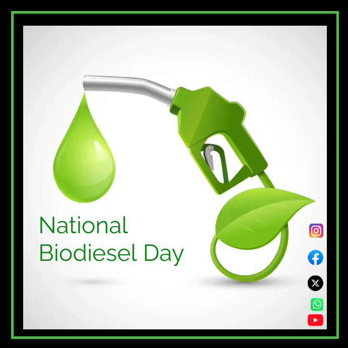 National Biodiesel Day Post Template | PosterMyWall