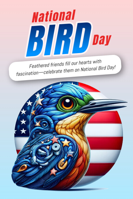 Copy of National Bird Day | PosterMyWall