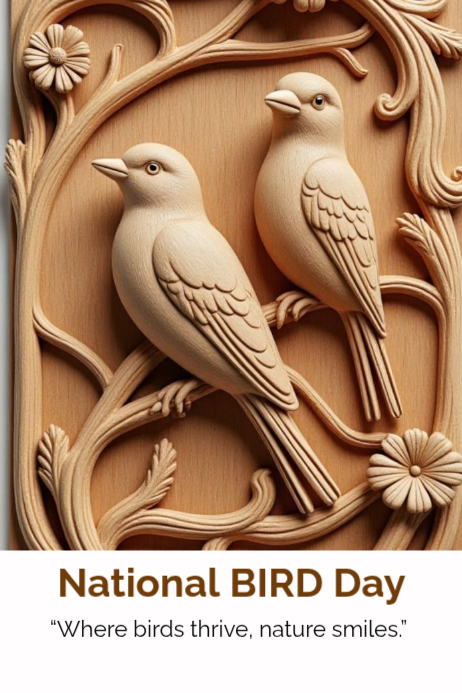 National bird day Template | PosterMyWall