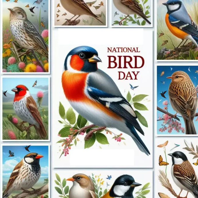 National bird day Template | PosterMyWall