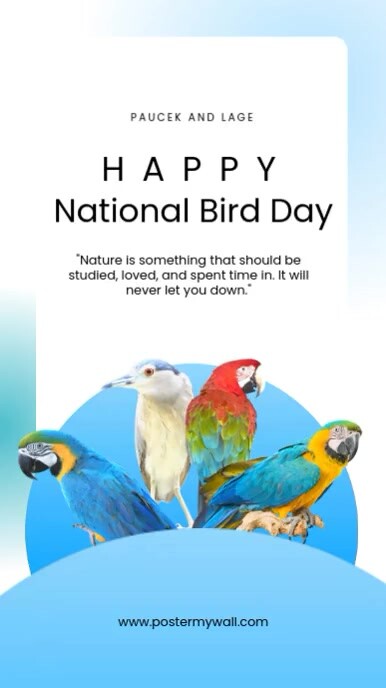 national bird day template | PosterMyWall