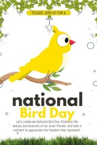 National Bird Day Poster Template | PosterMyWall