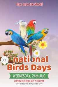 National Bird Day Poster Template | PosterMyWall