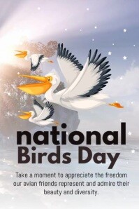 National Birds Day Template | PosterMyWall