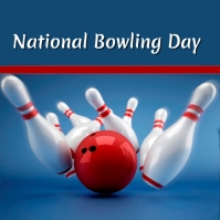 national bowling day Template | PosterMyWall