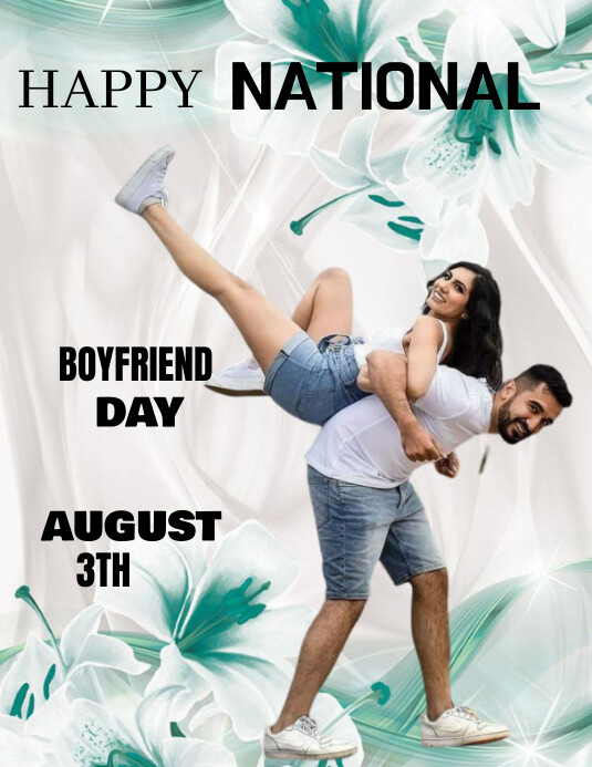 Copy of National boyfriend day | PosterMyWall