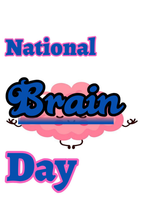 National brain day Template | PosterMyWall