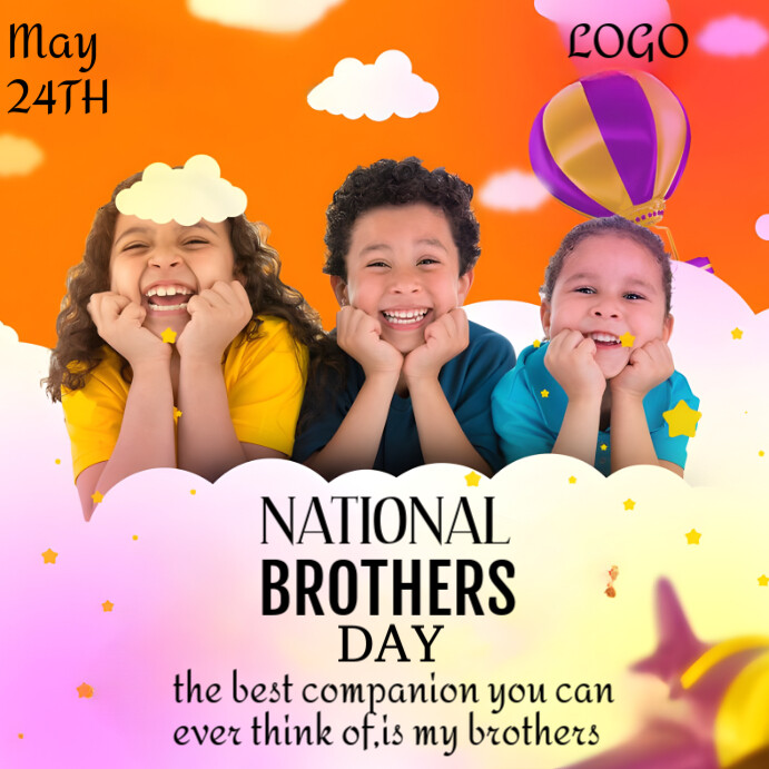Modèle National Brothers Day Instagram Post | PosterMyWall